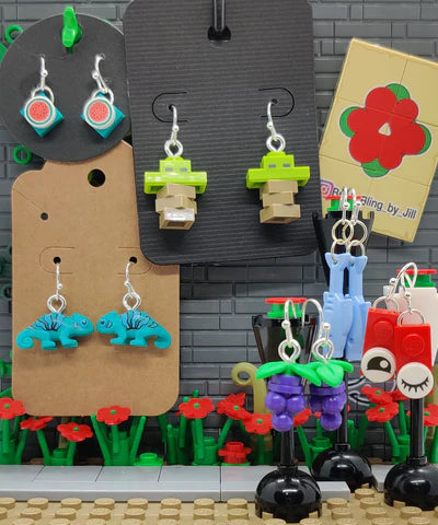 Earrings – Brick Bling by Jill